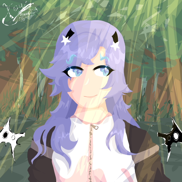 Lost in a Cloud of Thoughts - ibisPaint