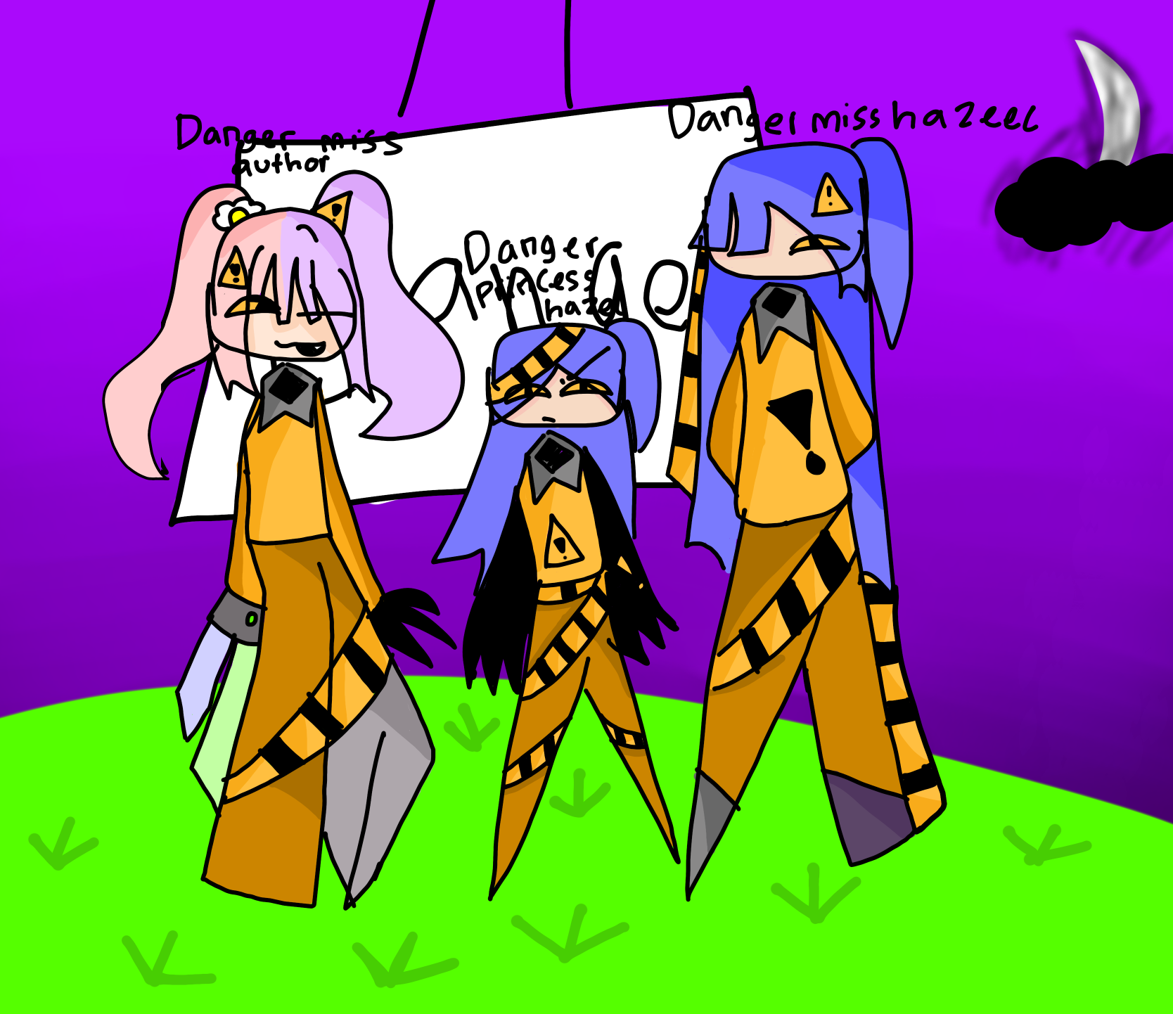 My oc an danger mode - ibisPaint