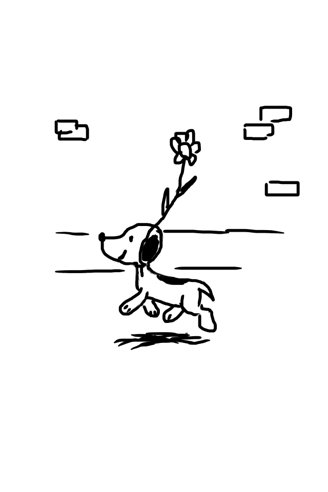 First Snoopy - ibisPaint