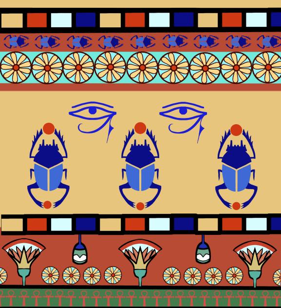 Egiptian traditional pattern - ibisPaint