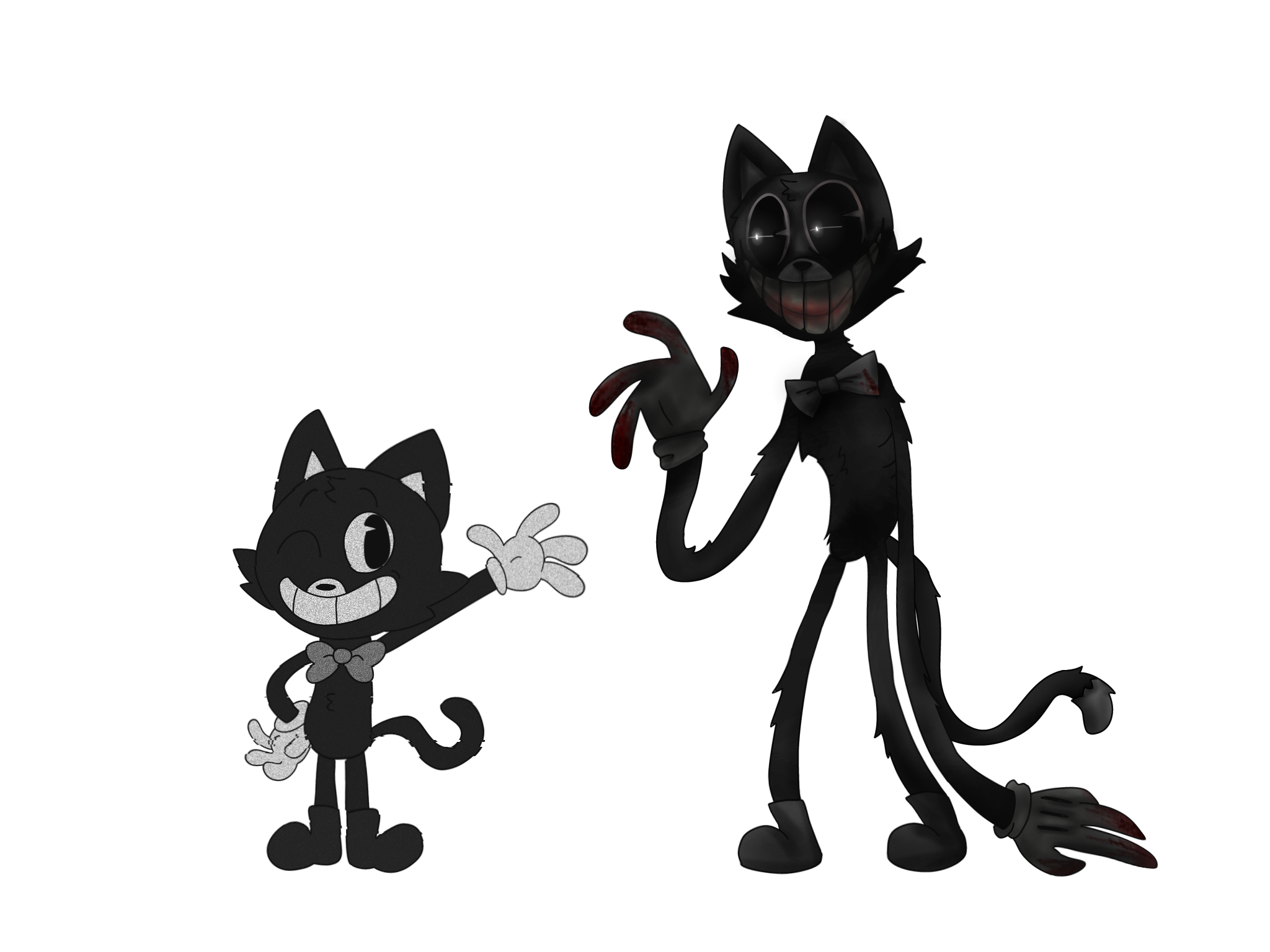 Cartoon cat redesign! - ibisPaint