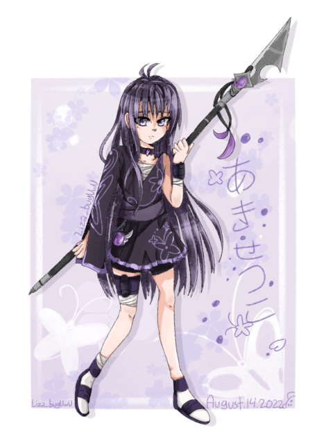 Aki Setsuko[oc][speed paint] - ibisPaint