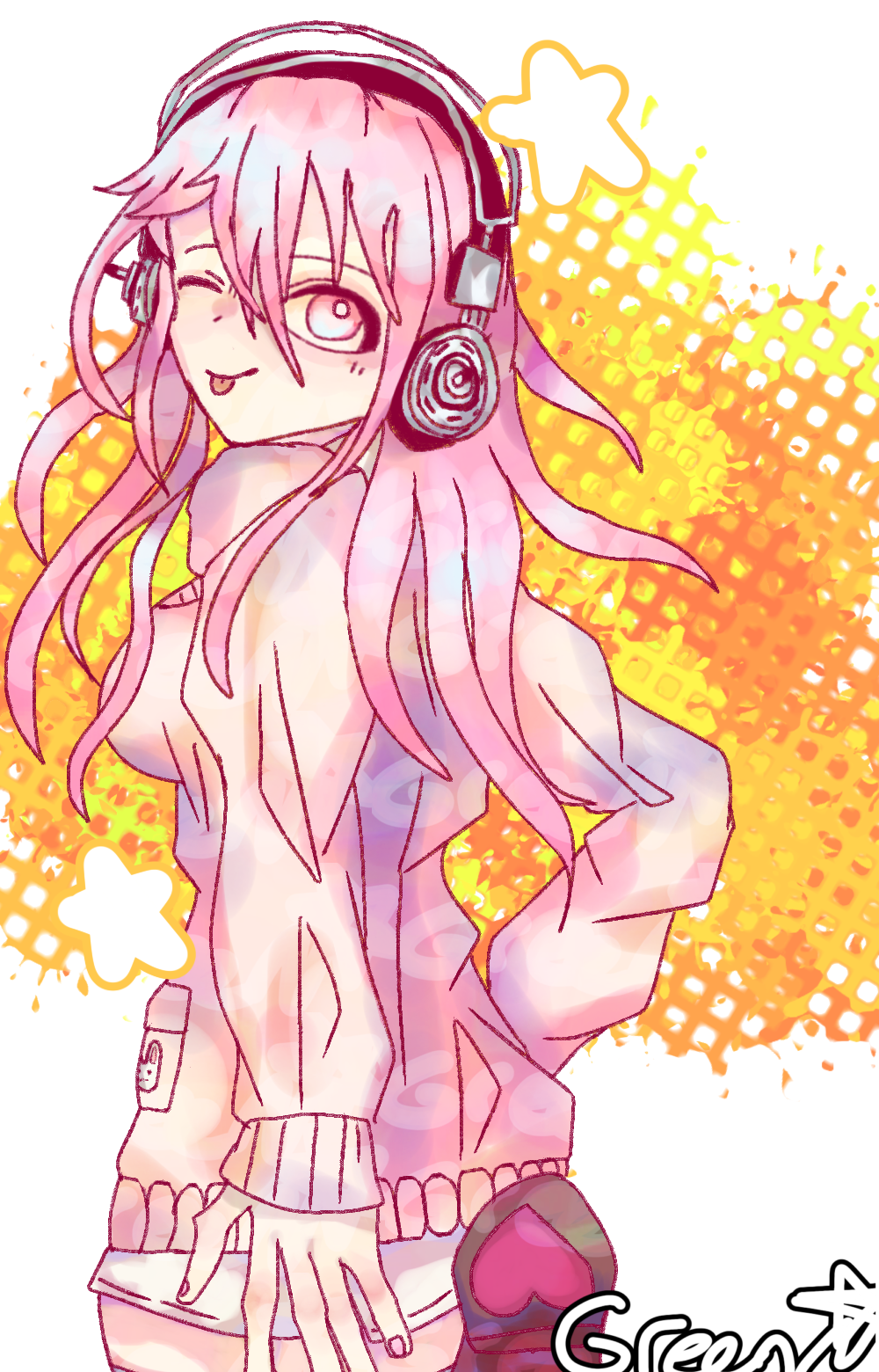 Super Sonico!! - ibisPaint