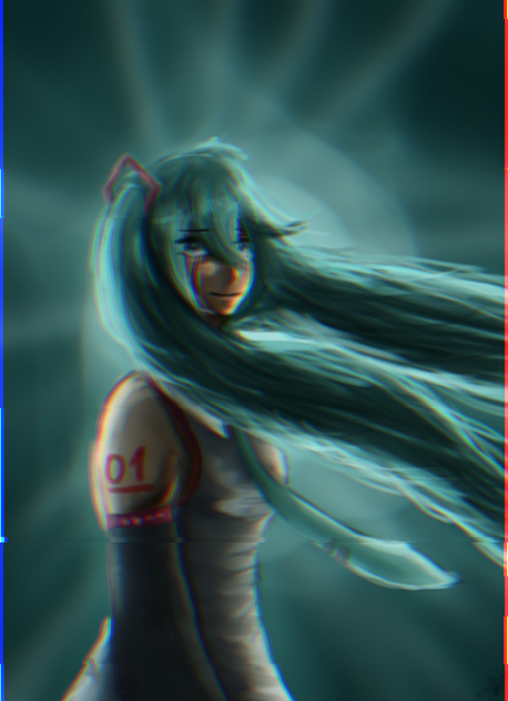 ♪Hatsune Miku remake♪🎤 - ibisPaint