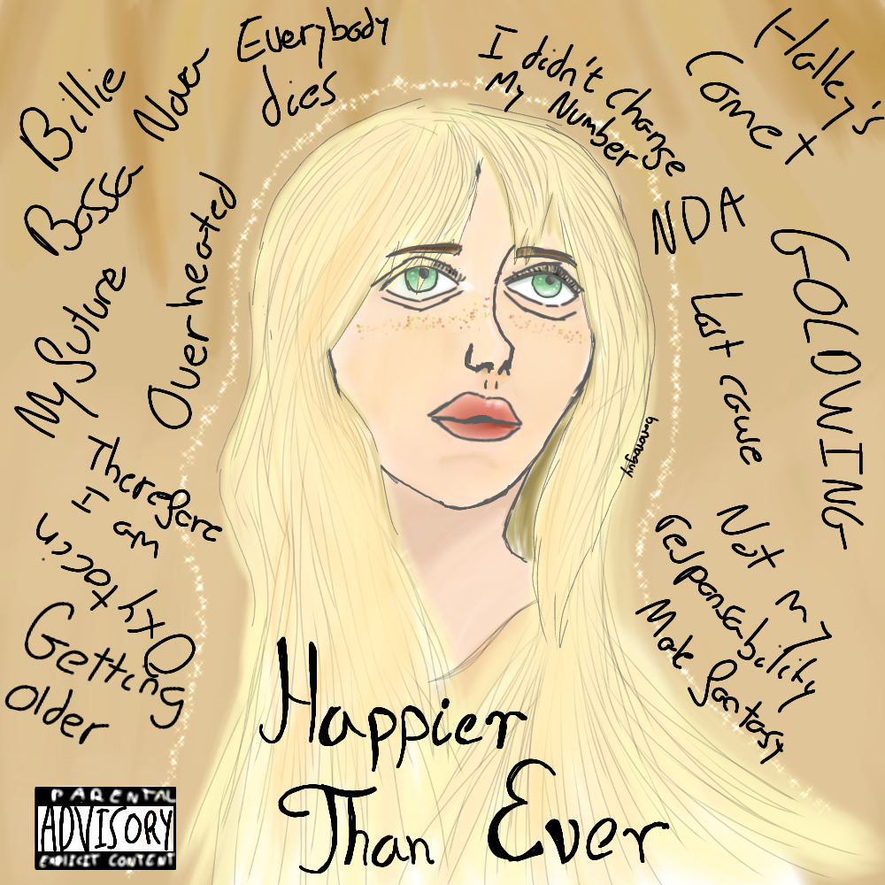 HAPPIER THAN EVER - ibisPaint