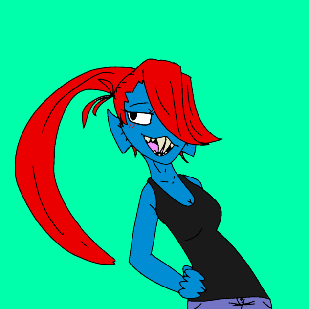 Undyne - ibisPaint
