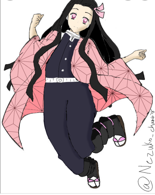 Human nezuko - ibisPaint