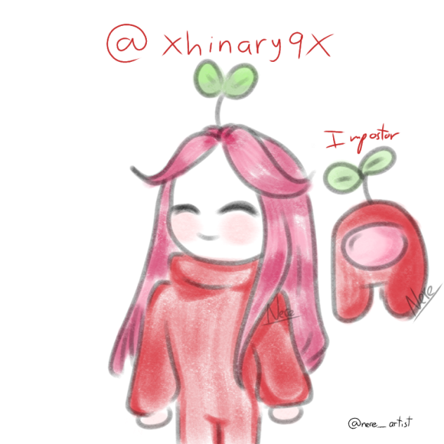 Mini Among xhinary - ibisPaint