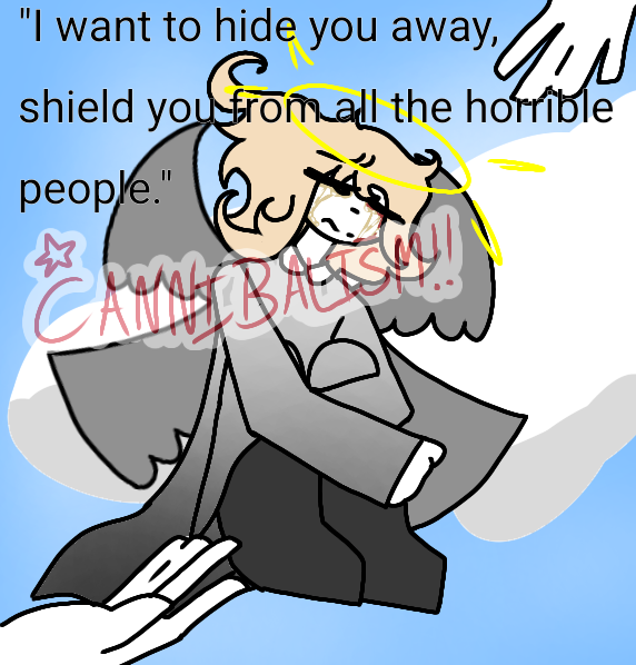 ''I'll keep you safe'' - ibisPaint