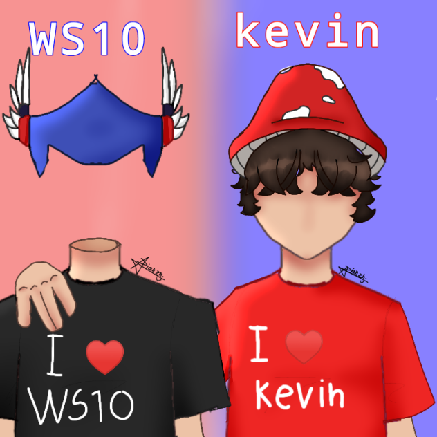 WS10 AND KEVIN (⁠≧⁠ ⁠≦⁠) - ibisPaint