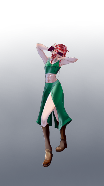 Jojo pose practice - ibisPaint