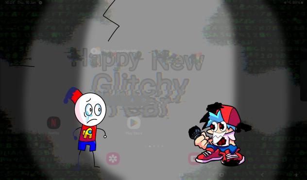 My Oc vs Corrupted Bf - ibisPaint