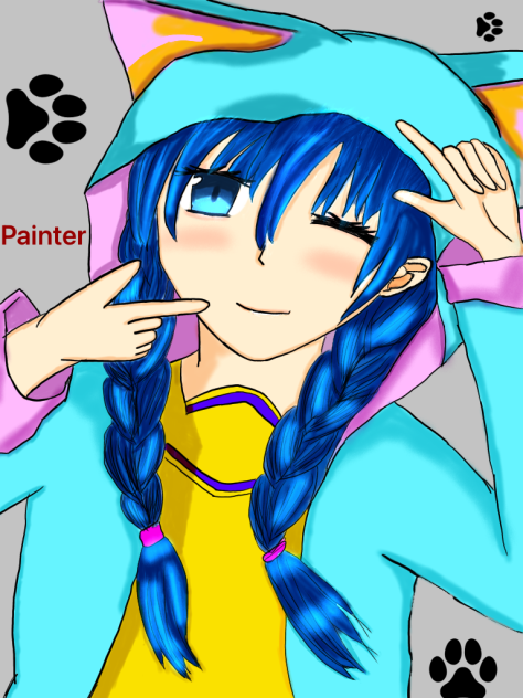 Beautiful girl - ibisPaint