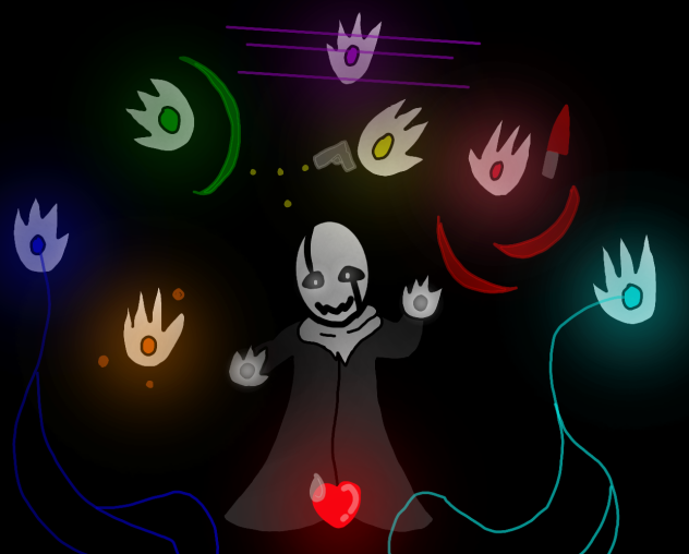 W D Gaster Speedpaint Ibispaint