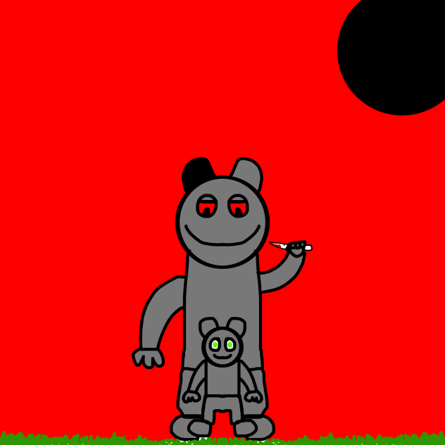 Robby and Evil Robby - ibisPaint