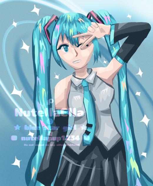 another drawing of miku - ibisPaint