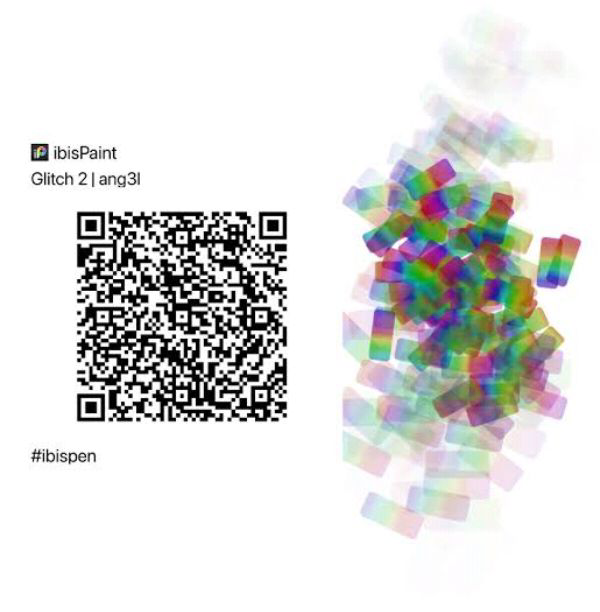 Glitch ang3l - ibisPaint