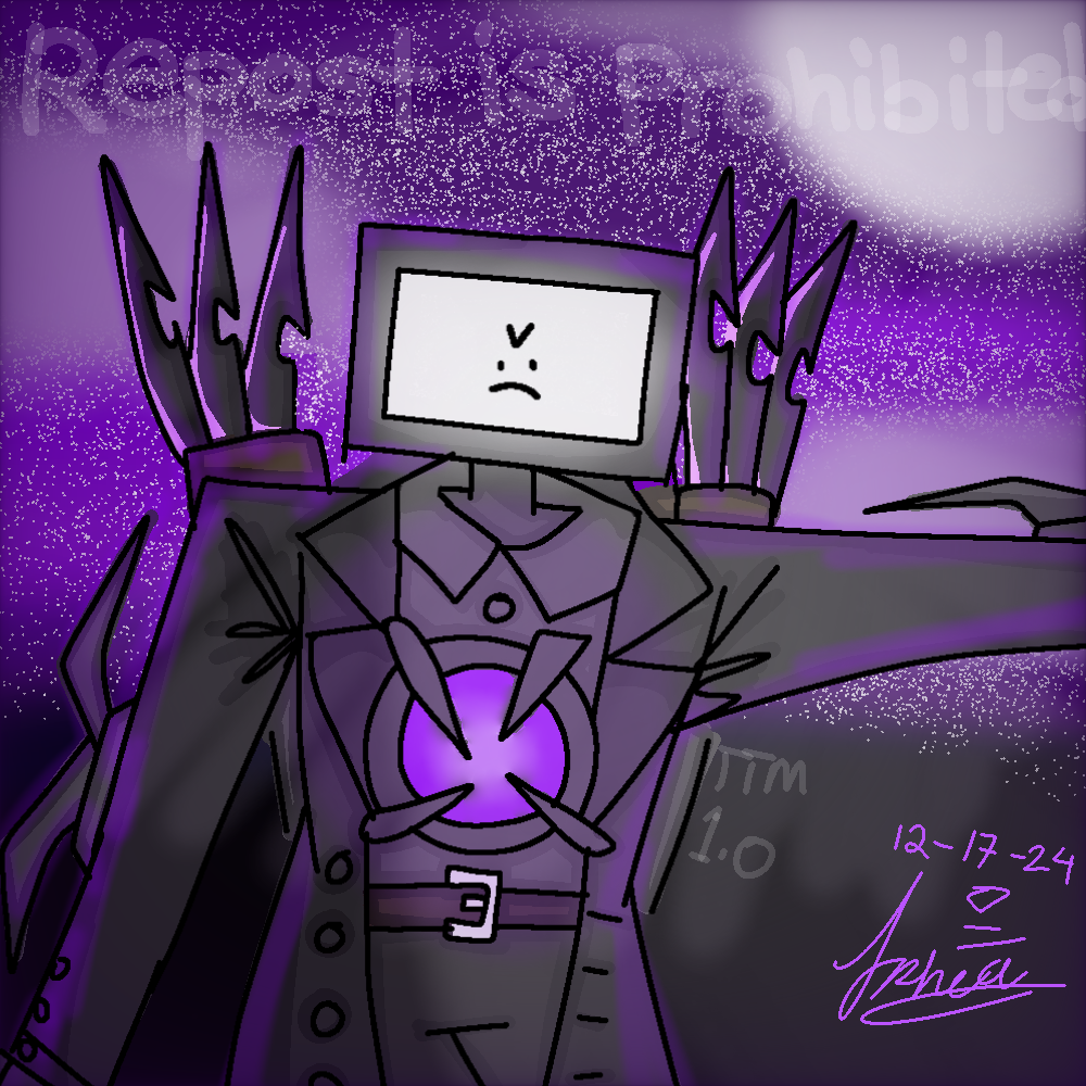 Titan TV man 1.0 💜 - ibisPaint