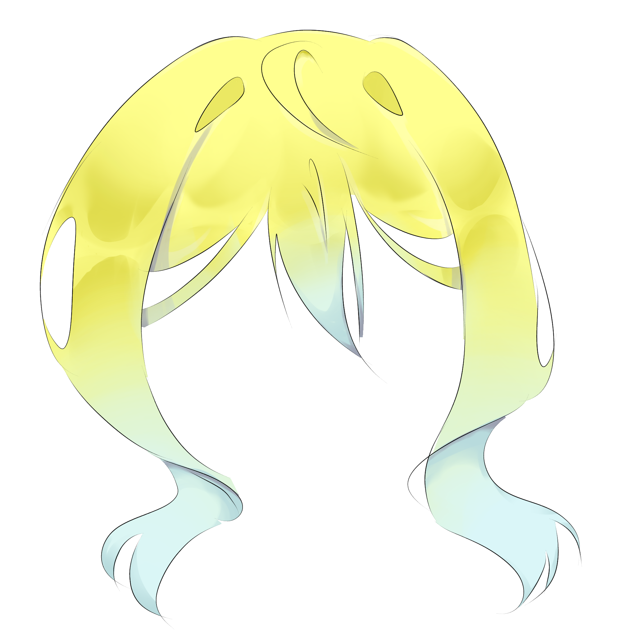 how to shade hair 🤔 - ibisPaint