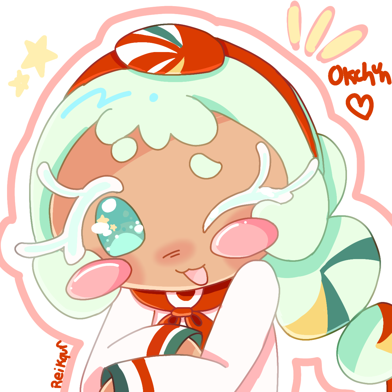 okchun cookie - ibisPaint