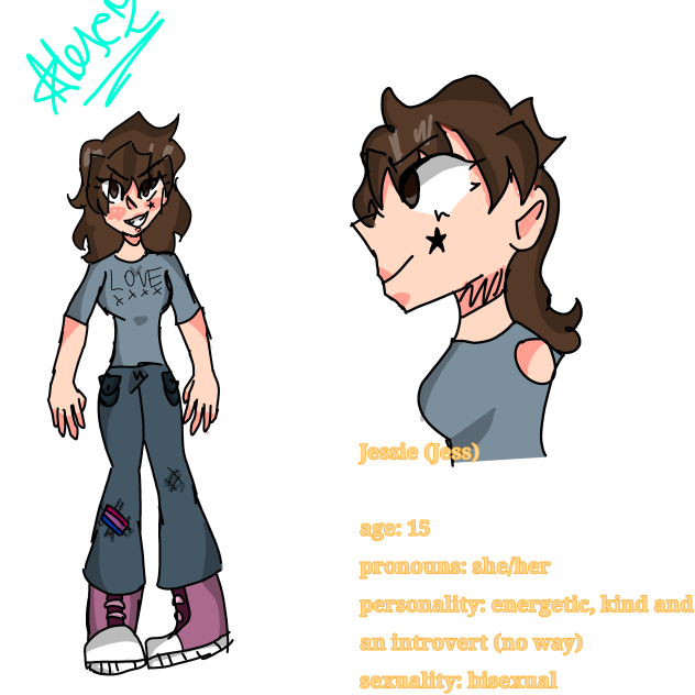 Jessie ref. sheet - ibisPaint