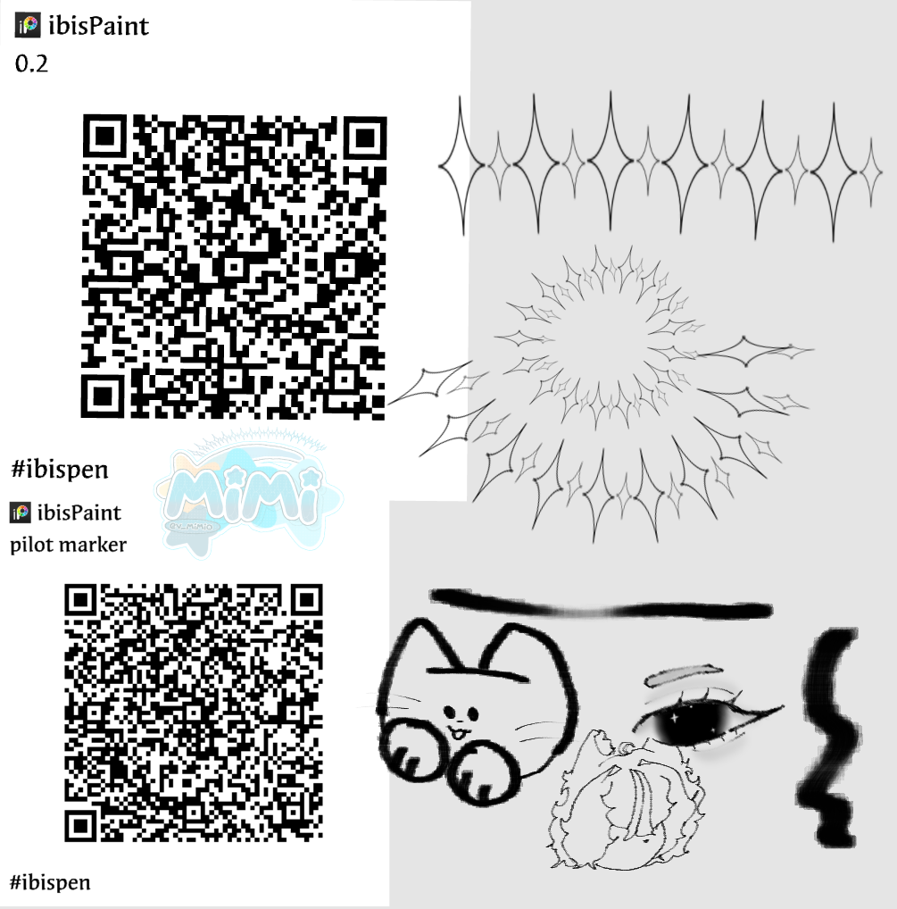 QR 0.2 and pilot marker - ibisPaint