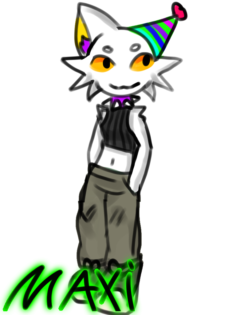 My oc maxi and his family - ibisPaint