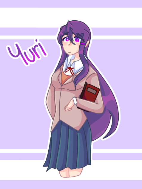 Yuri DDLC - ibisPaint