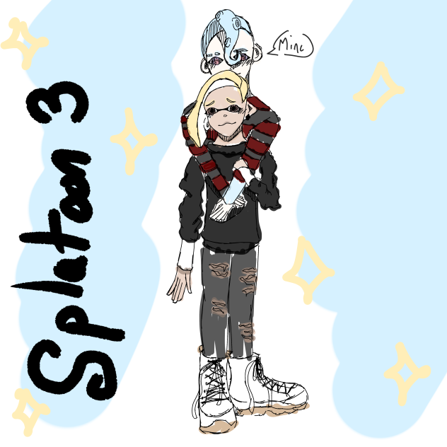 Splatoon 3 fanart BL - ibisPaint