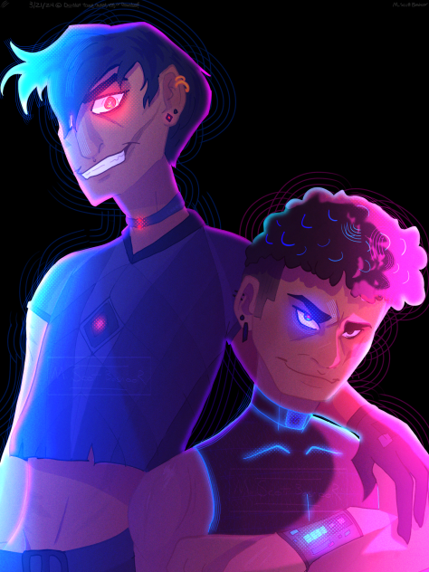 Double Trouble - ibisPaint