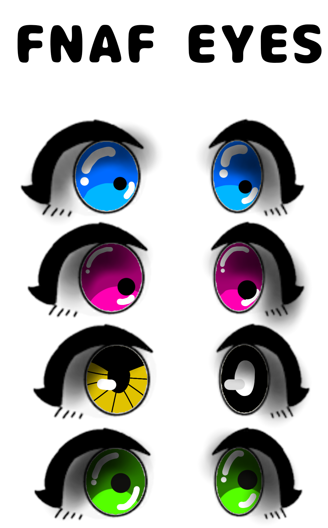 fnaf eyes - ibisPaint