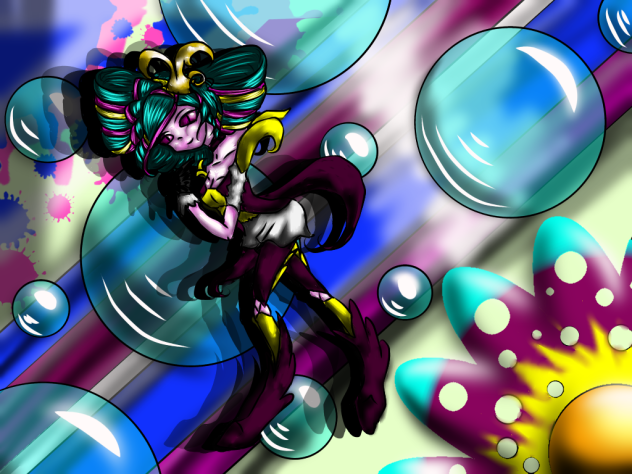 фантазия ударила в голову N1 - ibisPaint