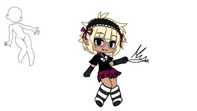 Gacha base pose - ibisPaint