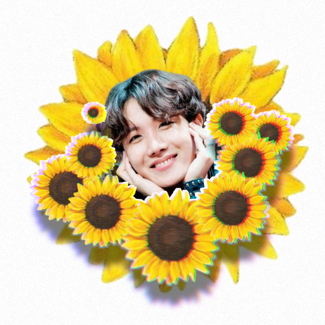 jhope sunflower boy - ibisPaint