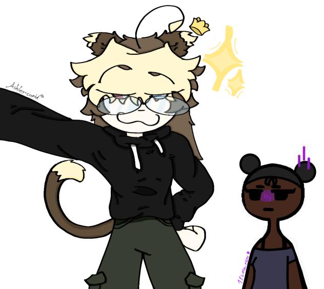 A duo collab with 11Lola pops - ibisPaint