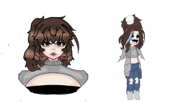 Him as a girl ig - ibisPaint