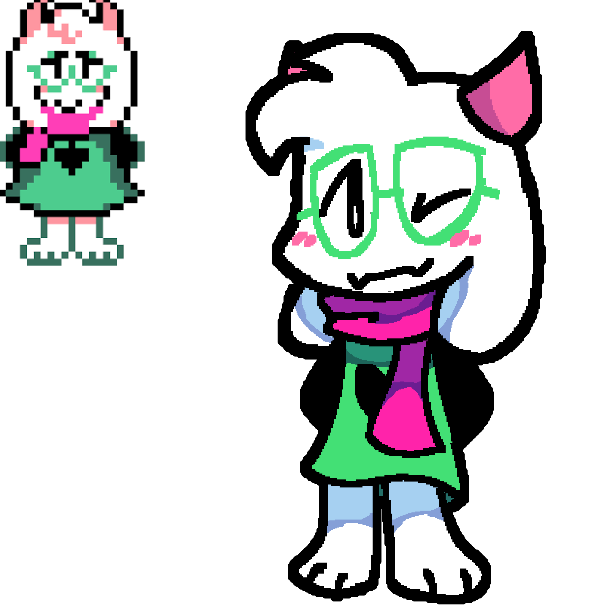Ralsei!!!!!!!! - ibisPaint