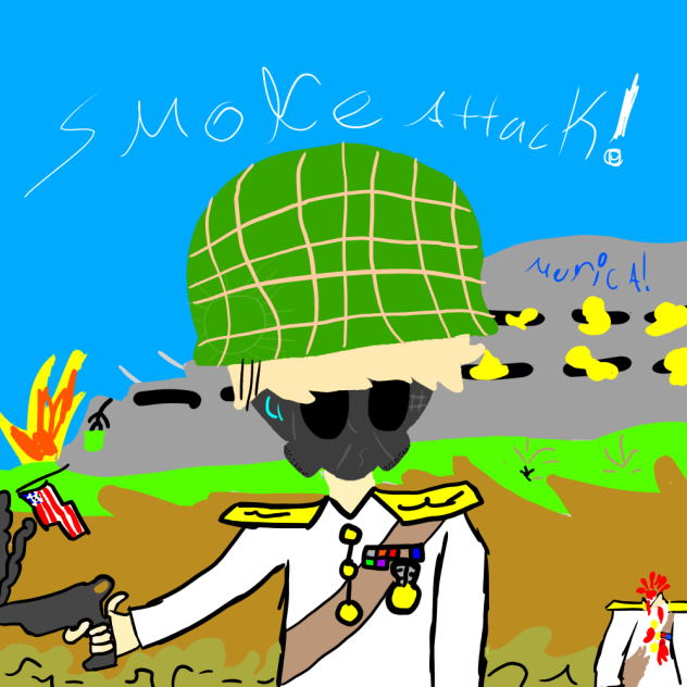 Gas Mask On And Dodge! - ibisPaint