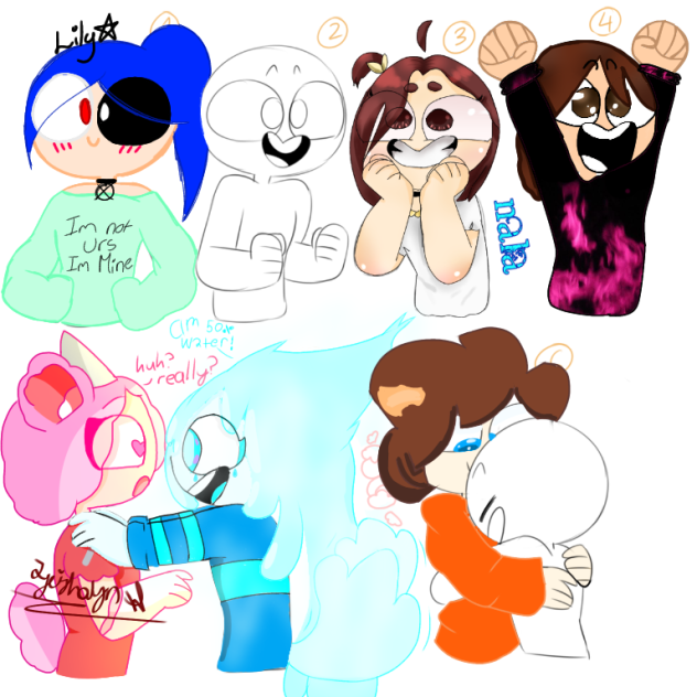 Happy collab - ibisPaint