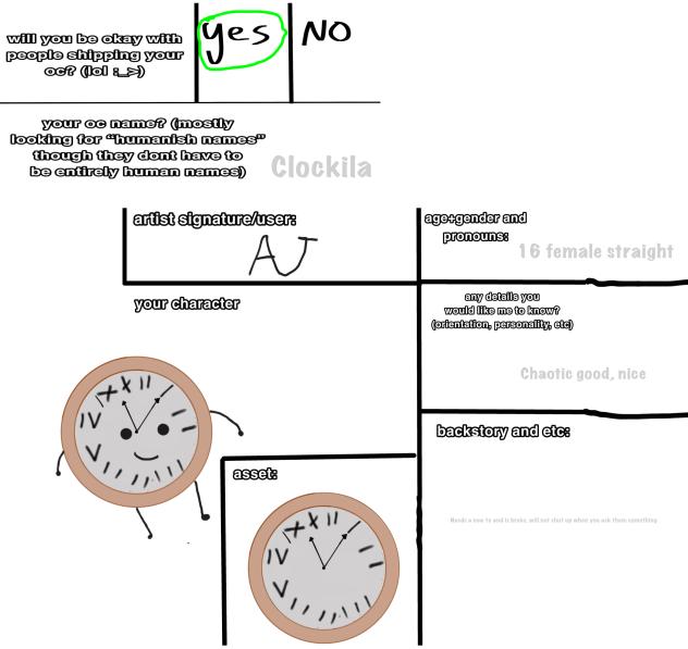 #WYTW cs clockila - ibisPaint
