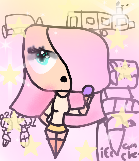 Fancy Girl - ibisPaint
