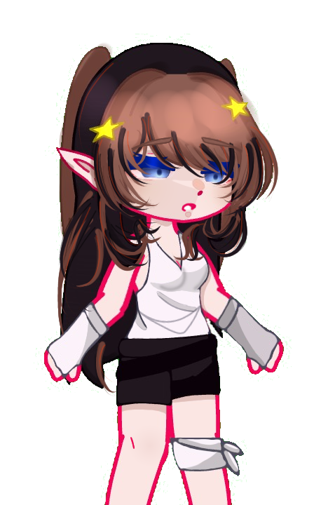 Troquei de roupa com a minha gf gacha - ibisPaint