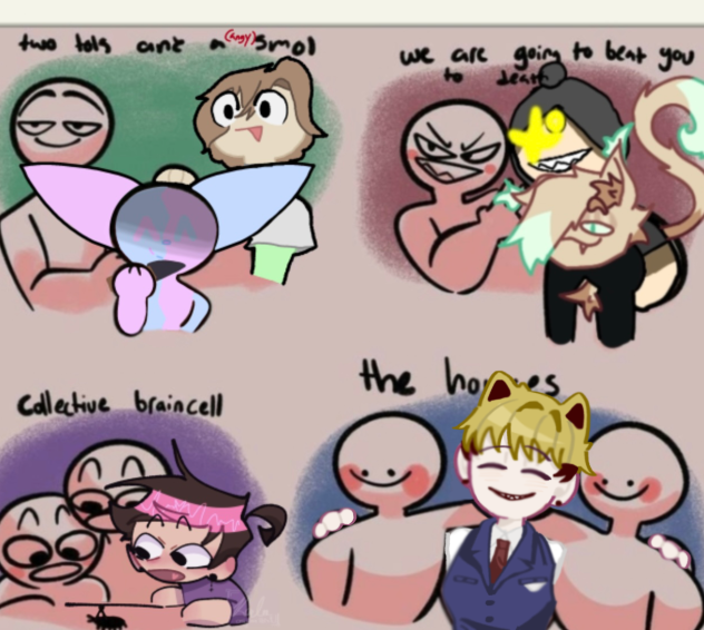 My first collab idk - ibisPaint