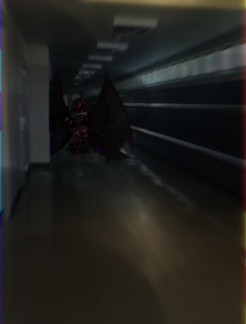 Creepy hallway - ibisPaint