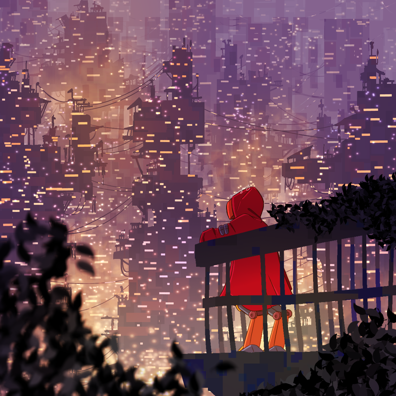 The Stack city - ibisPaint