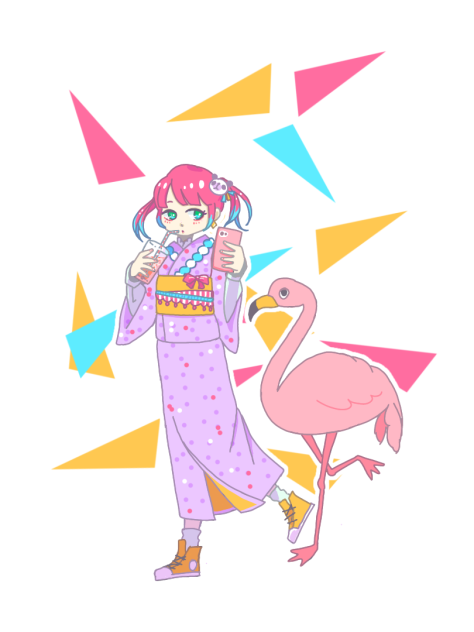 Flamingo - ibisPaint