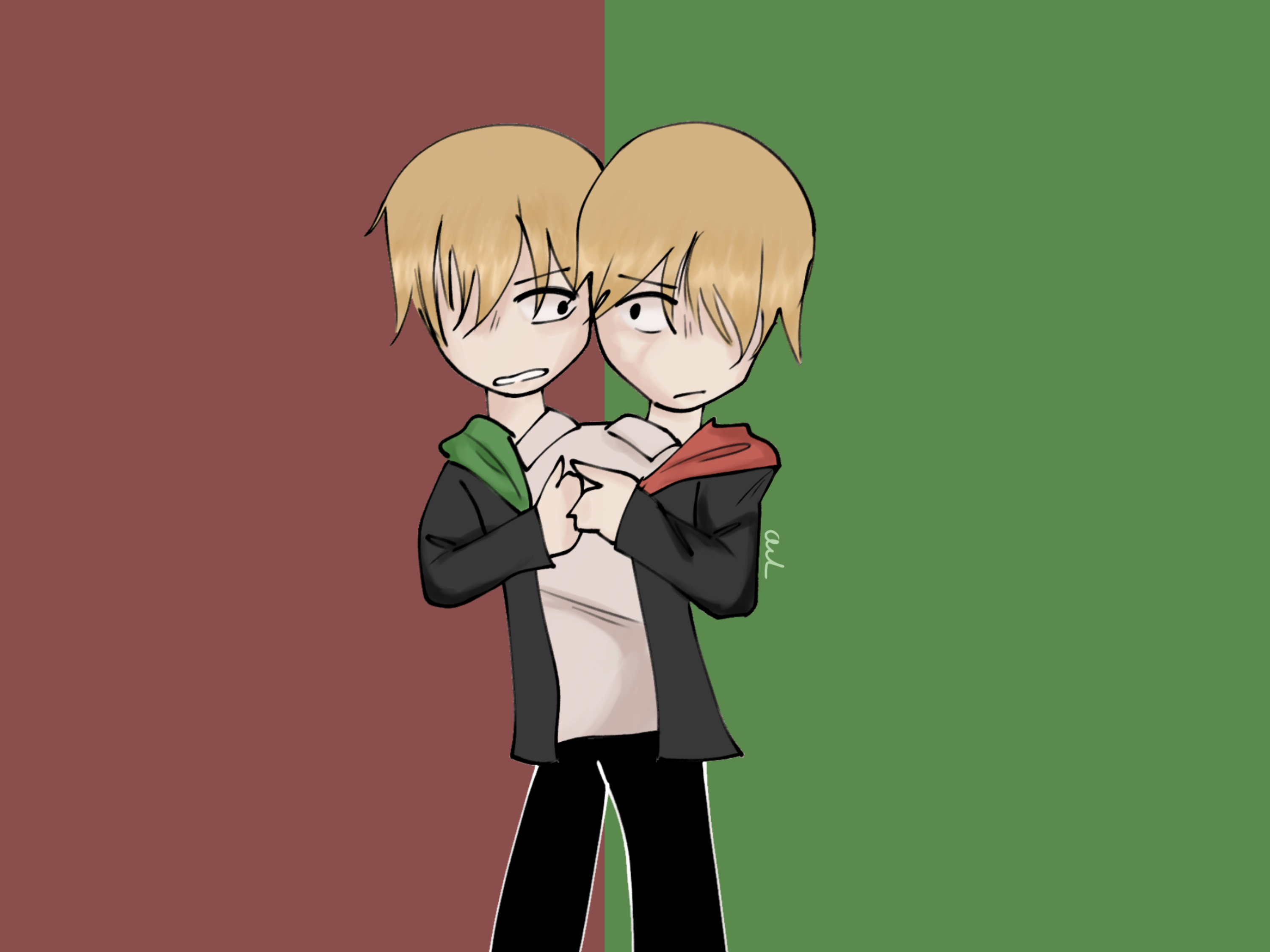 Sibling fights - ibisPaint