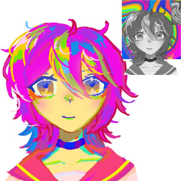 Colorblind art challenge!! (Read desc) - ibisPaint
