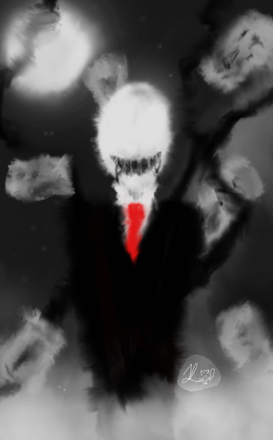 The Slenderman - ibisPaint