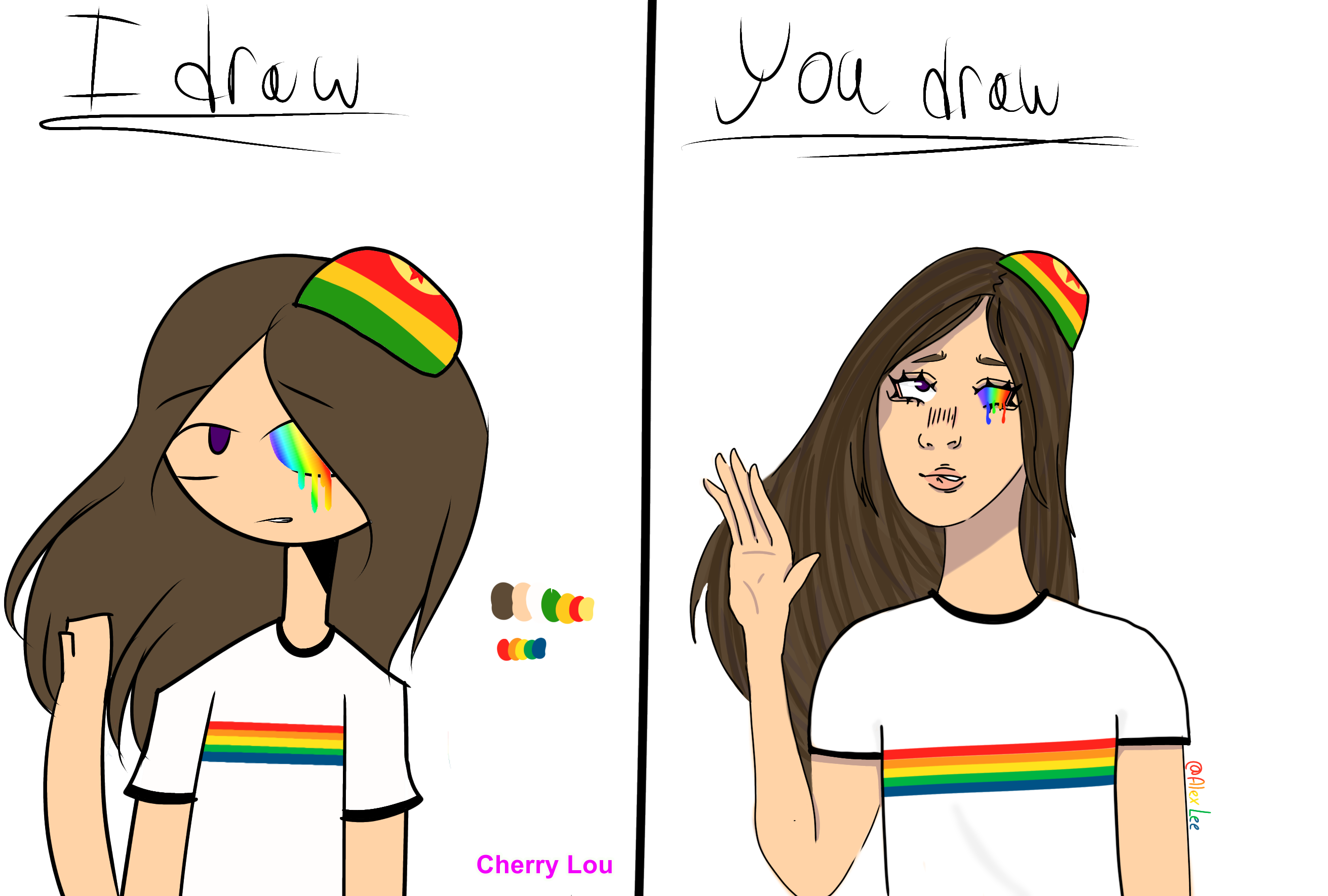 Collab with Cherry Lou - ibisPaint